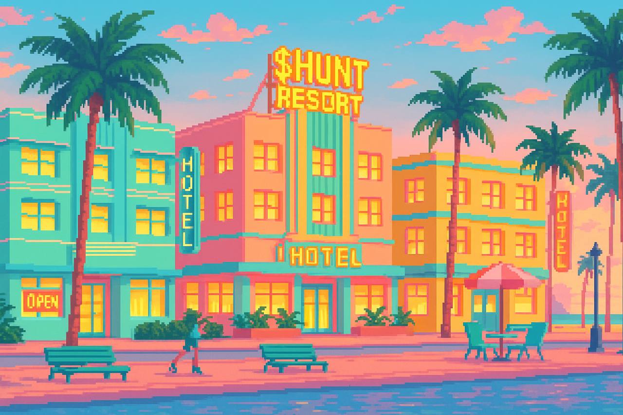 $HUNT – Crypto Rewards, Hunter Trials & Deflationary Tokenomics